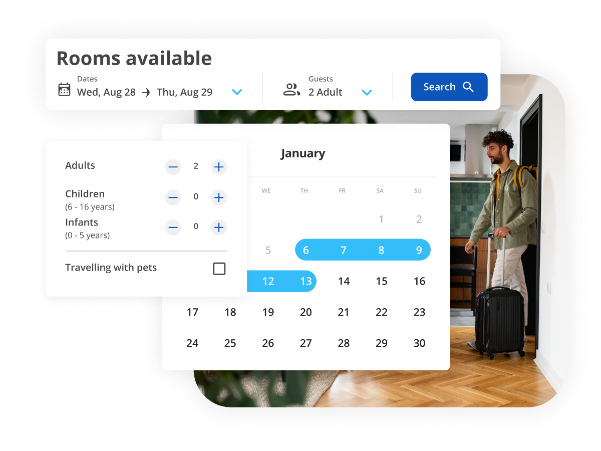 RMS | Booking engine software